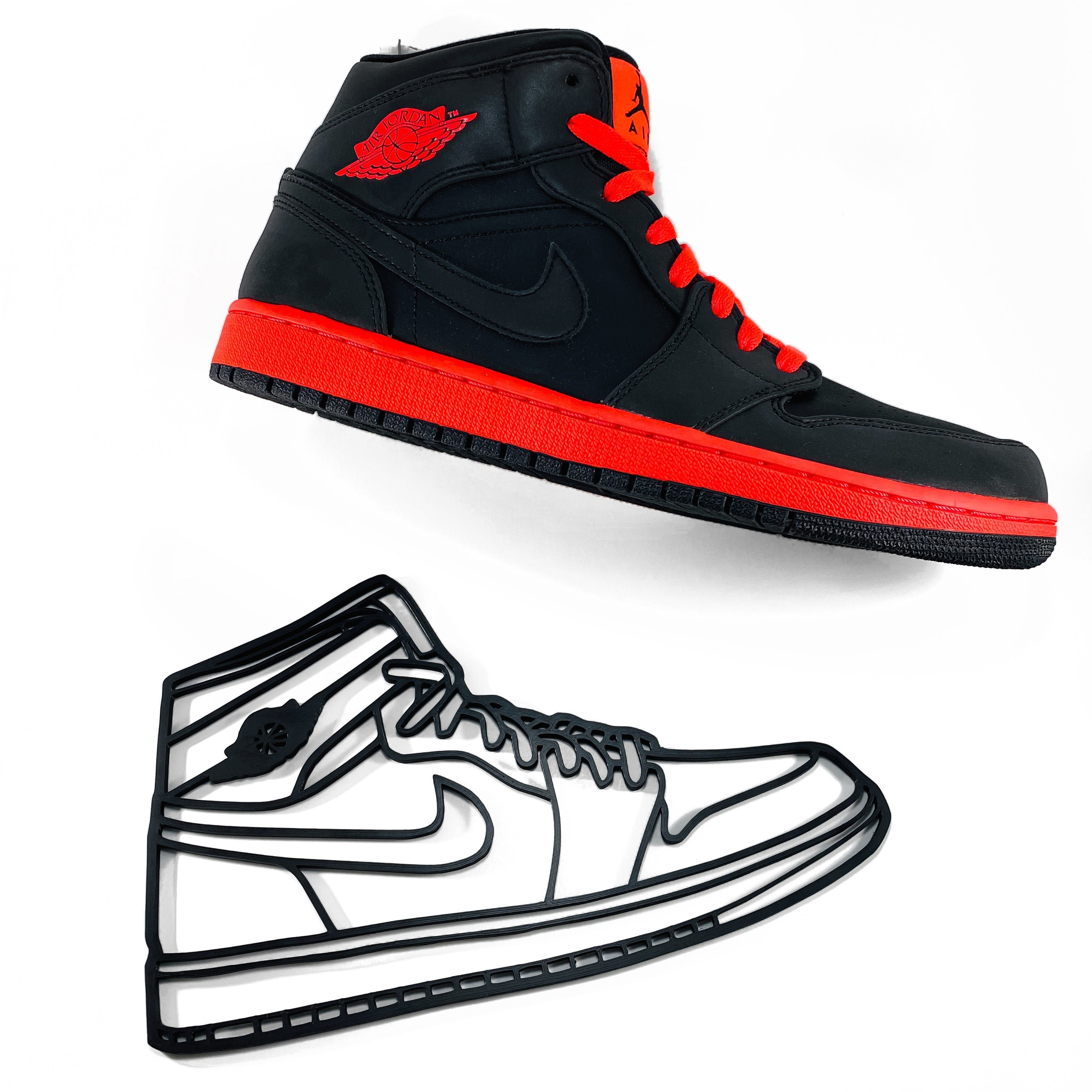 Air Jordan 1 Inspired Wall Piece 2D Nike – Soul Kid Dsgn